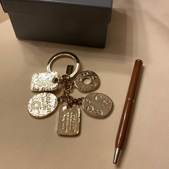Coach | Accessories | Coach Keychain And Pen Set | Poshmark